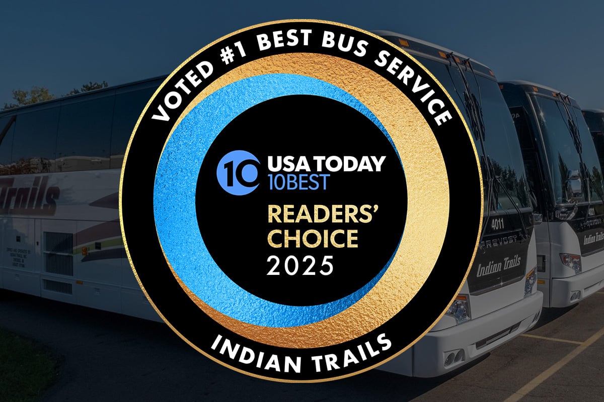USA TODAY NAMES INDIAN TRAILS AMERICA’S #1 BUS SERVICE